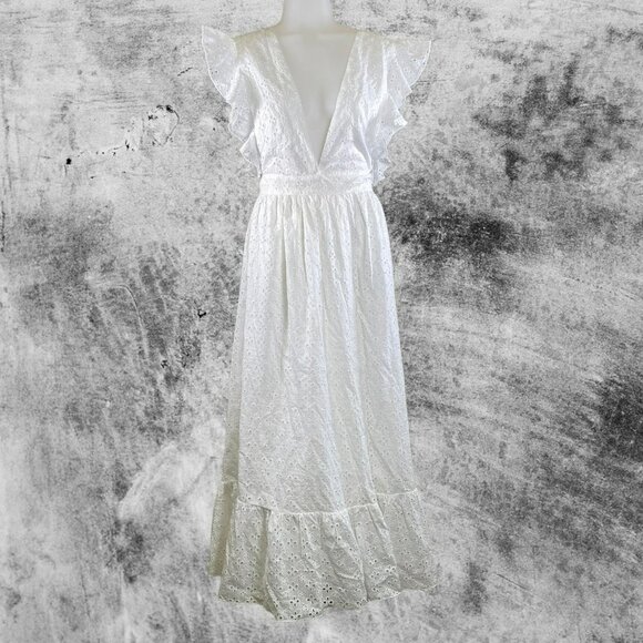 REVOLVE | Dresses | Majorelle X Revolve Lace Ruffle Dress | Poshmark